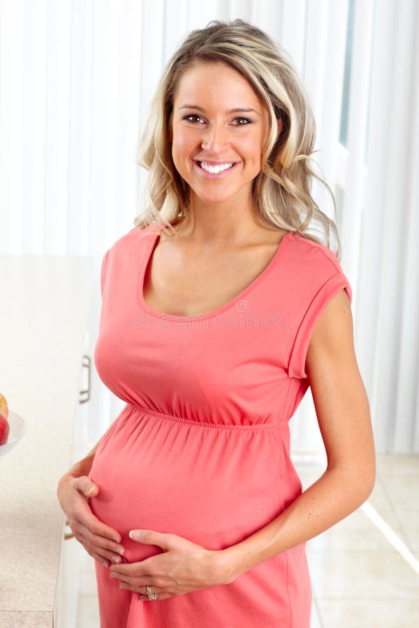 Pregnant woman stock photo. Image of house, healthy, expectant - 13323906
