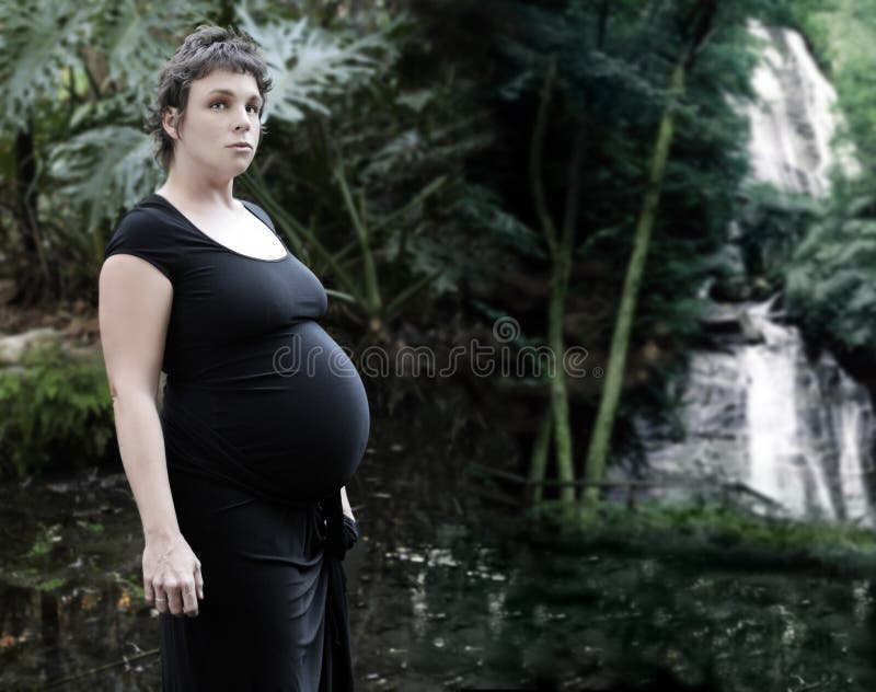 Pregnant Woman stock image. Image of protective, baby - 9332915