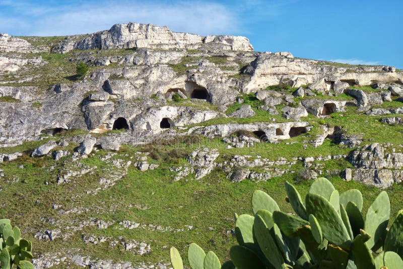 Prehistoric Cave Dwellings stock image. Image of heritage - 37617275