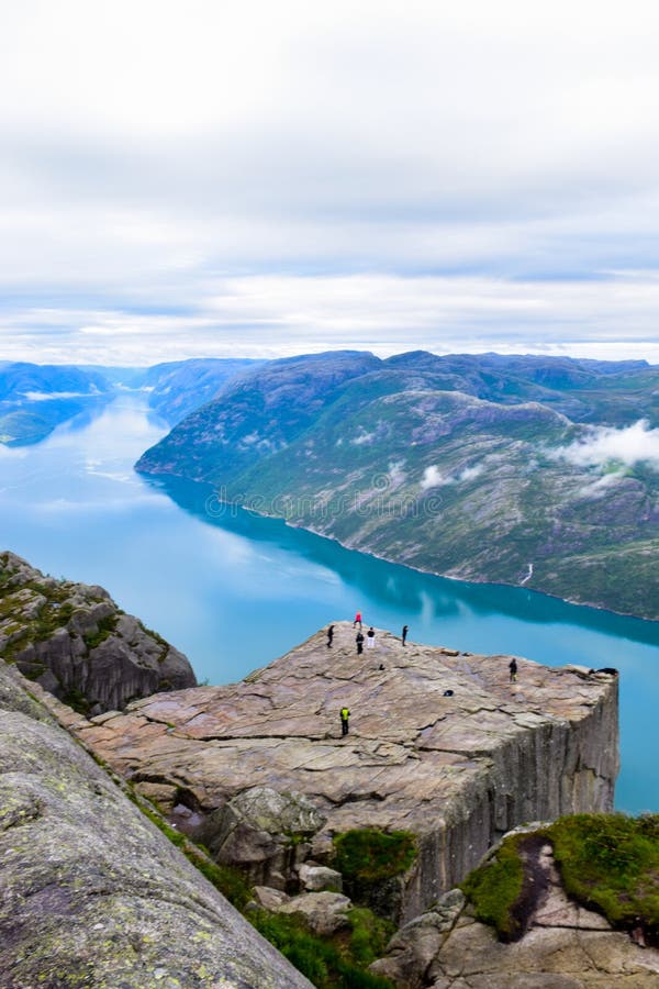 Pulpit Rock Hike stock photo. Image of rocky, norway - 164951070