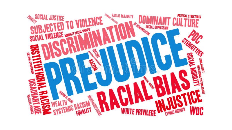Prejudice Word Cloud stock video. Video of poverty, dominant - 125425875