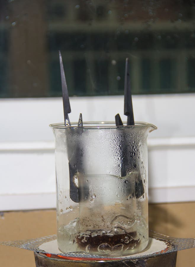 Preliminary Experiment--Boiling Stock Image - Image of experiments ...