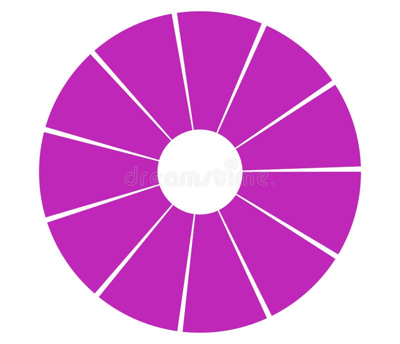 Preloader, Circular Loading Bar. Pie Chart, Pie Graph Stock Vector ...