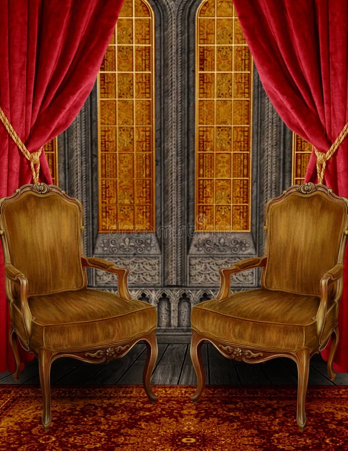 Room Red Curtains Stock Illustrations – 8,808 Room Red Curtains Stock ...