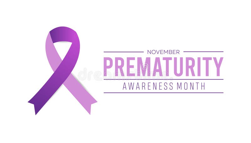 Prematurity Awareness Month is Observed Every Year on November. Stock ...