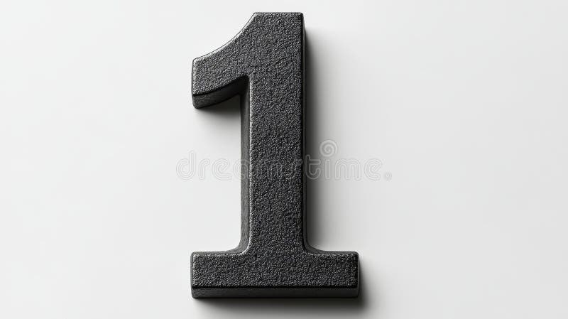 The Premier Emblem Showing First Place on a Plain White Surface Stock ...