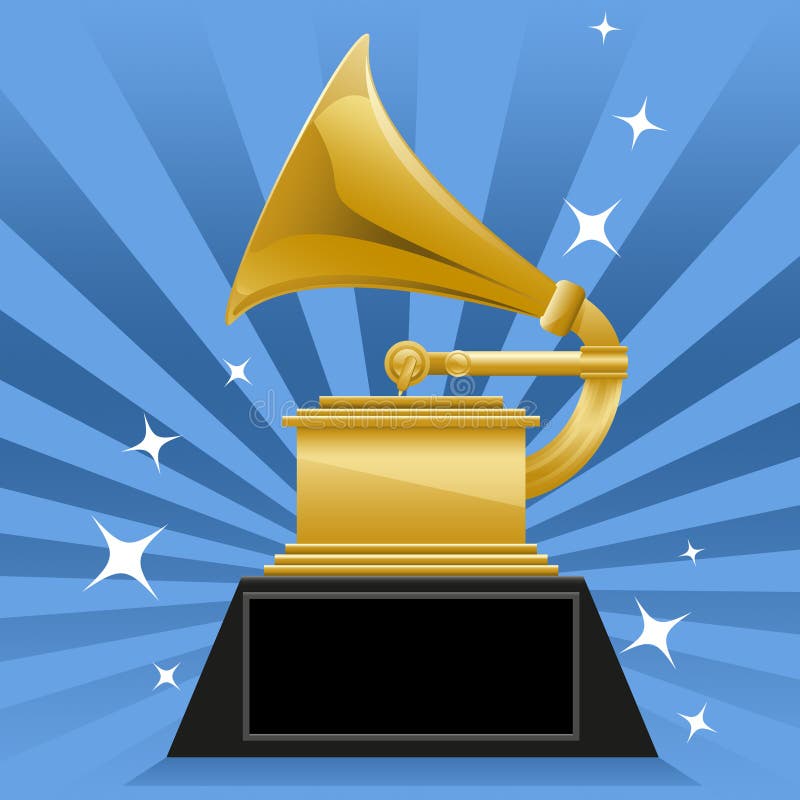 Premio Grammy fotografía editorial. Ilustración de brillo - 22268957