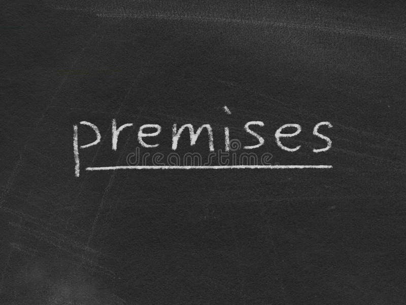 Premises concept word stock illustration. Illustration of background ...