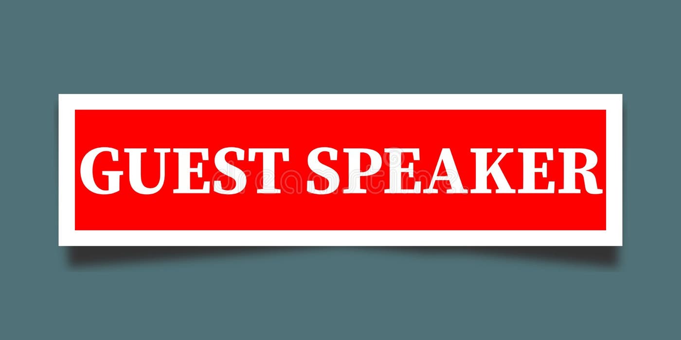 Guest Speaker Stock Illustrations – 1,085 Guest Speaker Stock ...