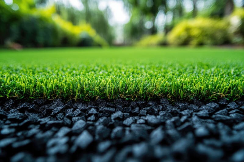 Premium Artificial Green Grass Turf for Soccer Fields with Durable ...