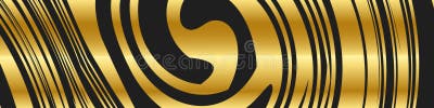 Premium Background Design with Gold Curve Line Pattern on Black ...