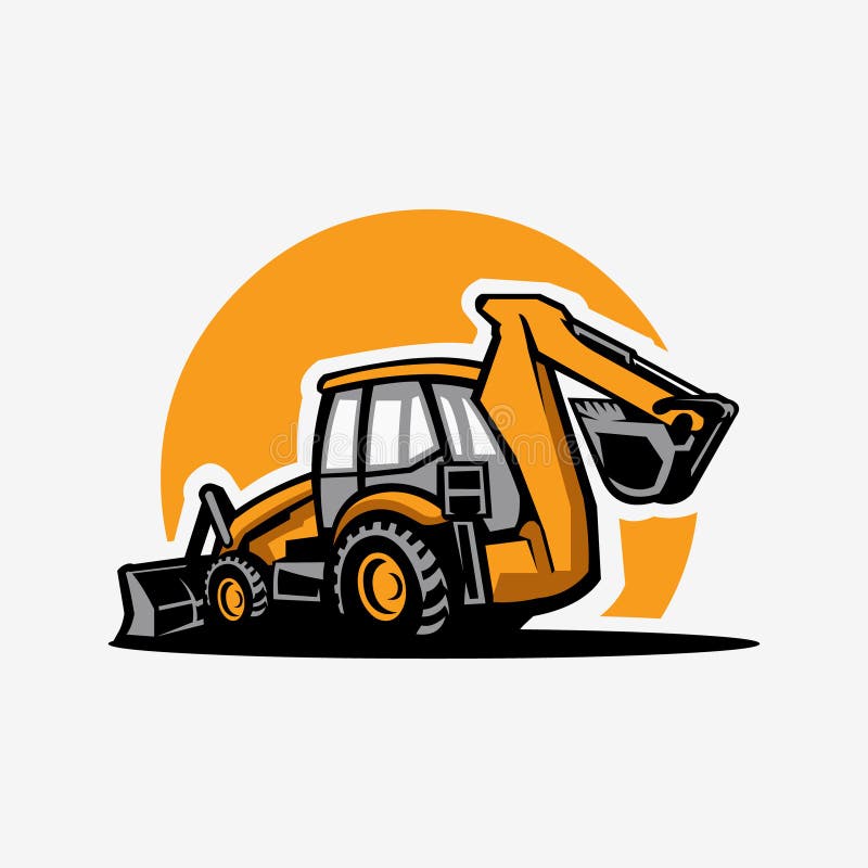 Modern Backhoe Stock Illustrations – 423 Modern Backhoe Stock ...