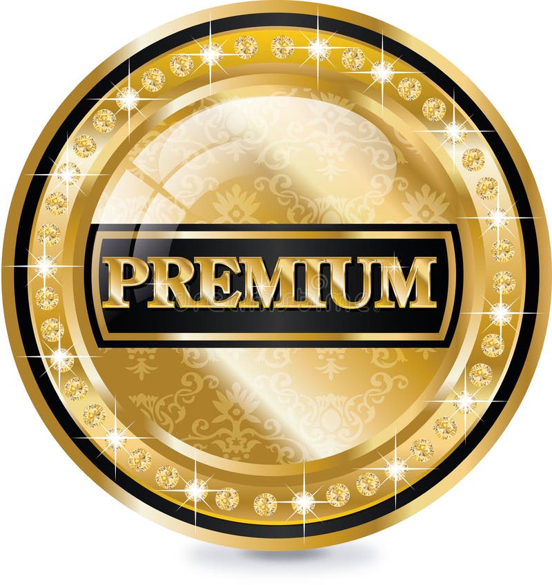 Premium vip banner stock vector. Illustration of icons - 36430275