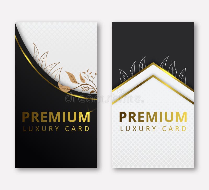 Premium Banners with Leaves Stock Vector - Illustration of banners ...