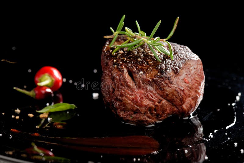 Premium Beef Steak stock image. Image of roast, closeup - 231540971