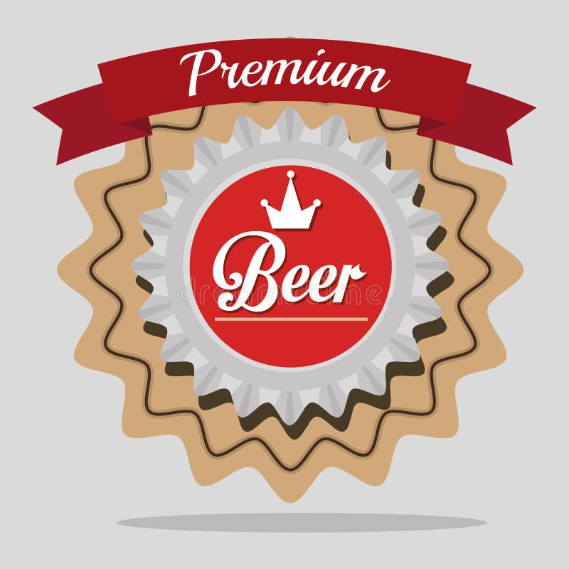 Premium beer graphic stock vector. Illustration of beer - 65905068