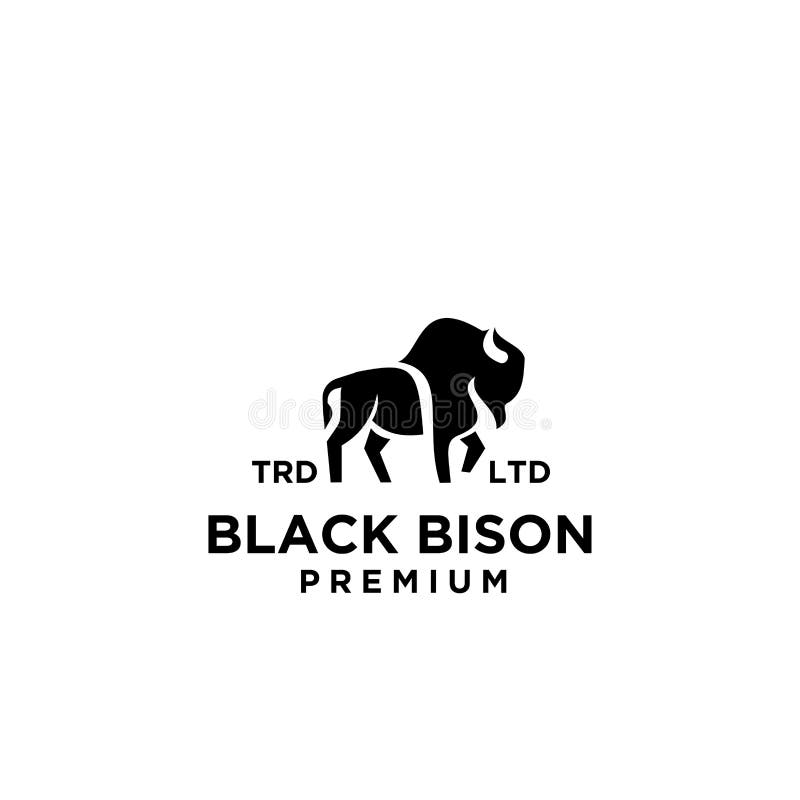 Bison vector stock vector. Illustration of animal, buffalo - 22299614
