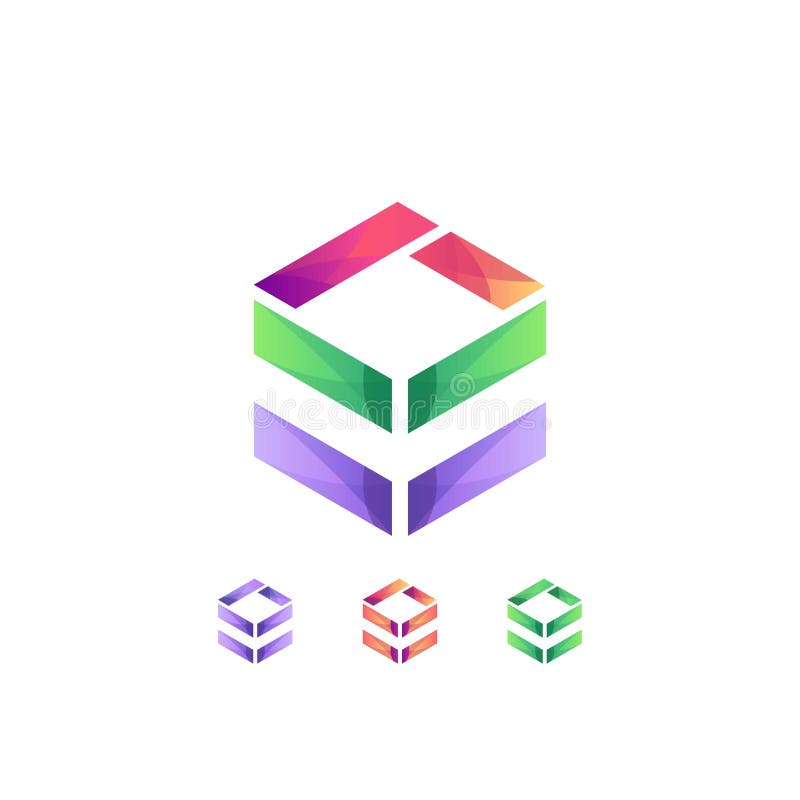 Premium box logo design stock vector. Illustration of imperfect - 183698271