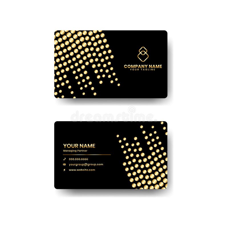 Premium Business Card Vector Illustration Stock Vector - Illustration ...