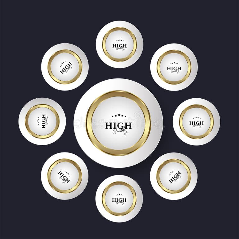 A Premium Button Element Template Design. and Modern Vector Object ...