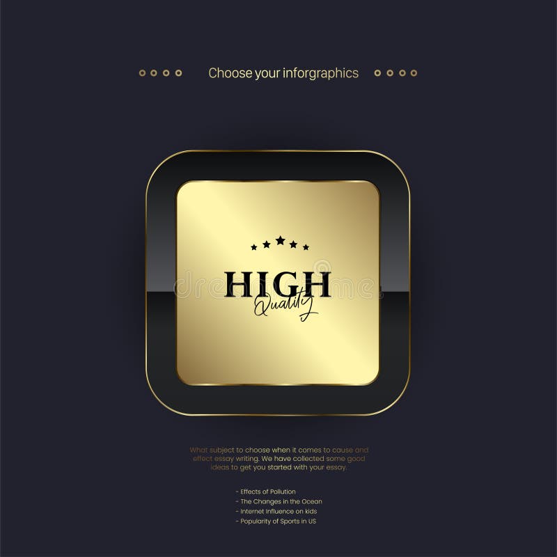 A Premium Button Element Template Design. and Modern Vector Object ...