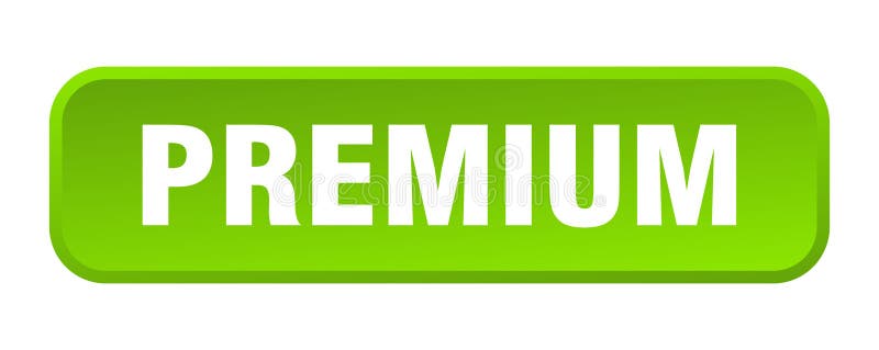 Premium Button. Premium Square 3d Push Button Stock Vector ...