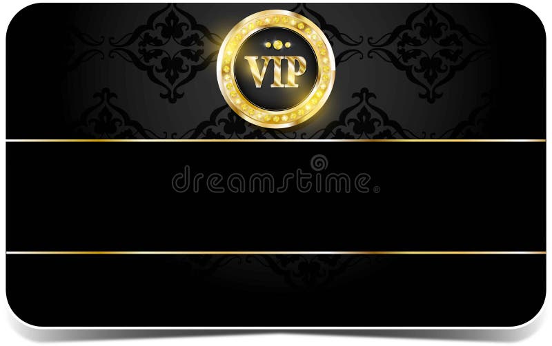 Premium vip card stock vector. Illustration of jacks - 36430285