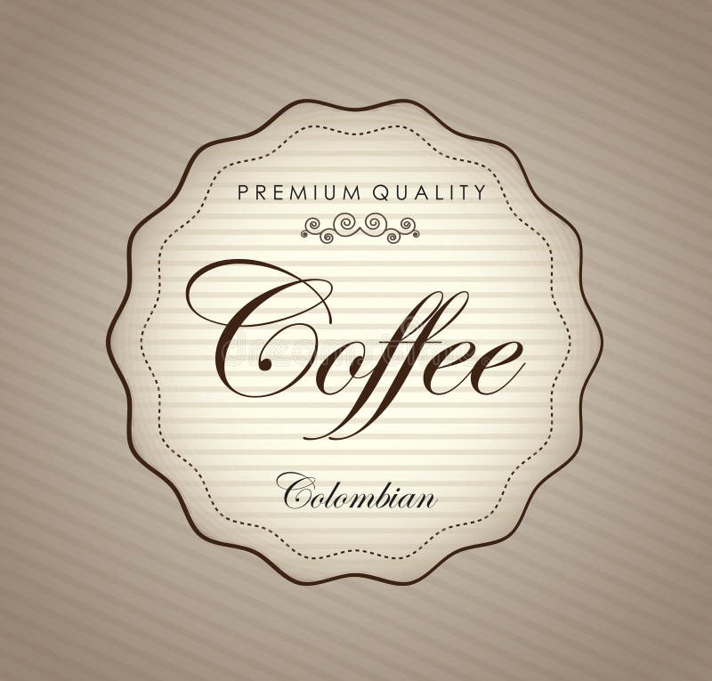 Vintage Metal Sign - Fresh Brewed Coffee Stock Vector - Illustration of ...