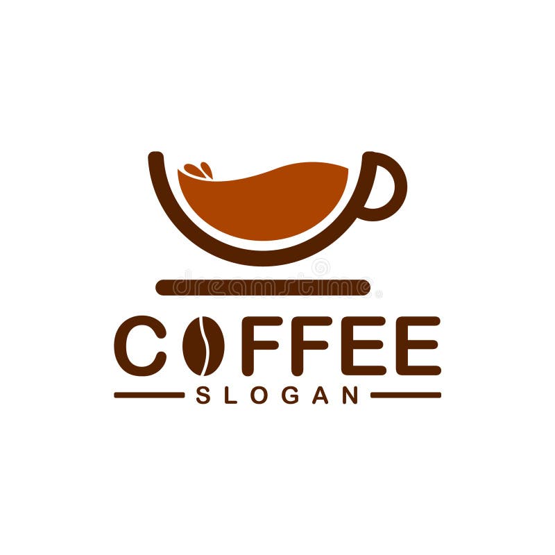 Premium Coffee Logo stock vector. Illustration of simple - 99435897 Premium Coffee Logo stock vector. Illustration of simple - 99435897