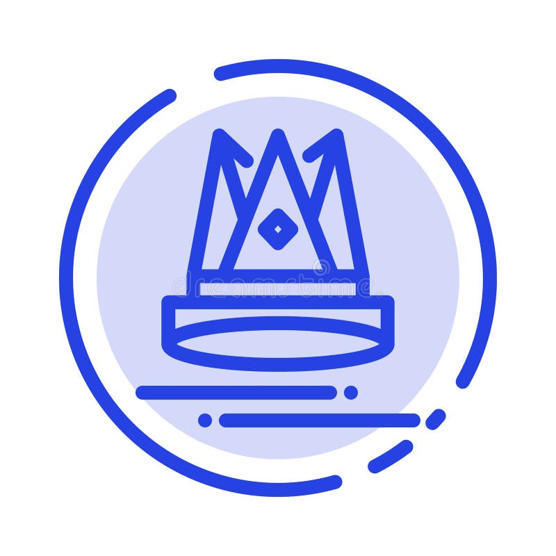 Premium, Content, Education, Marketing Blue Dotted Line Line Icon Stock ...