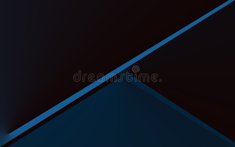 Premium Dark Blue Themed Abstract Wallpaper Stock Illustration ...