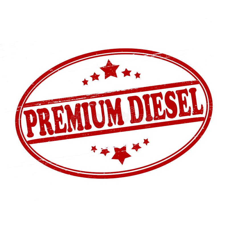 Premium diesel stock illustration. Illustration of sign - 109904123
