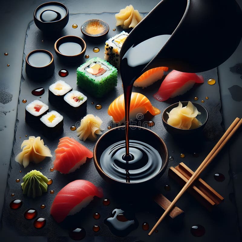 Asian Tea Ceremony Pour with Traditional Elements and Zen Motion Stock ...