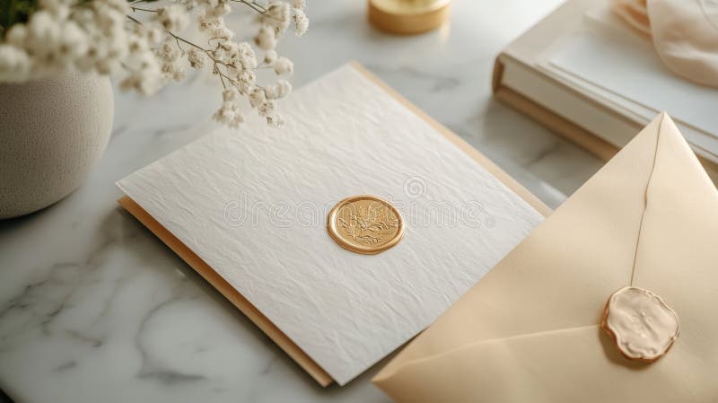 Premium Direct Mail Materials Featuring Gold Embossed Invitation ...