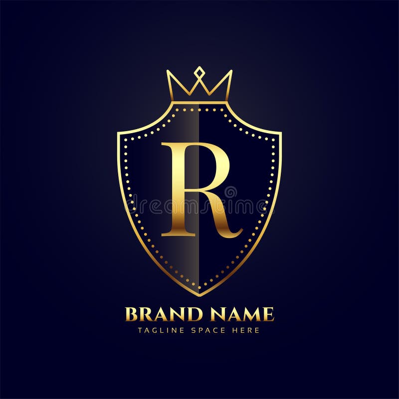Letter R Logo Crown Stock Illustrations – 810 Letter R Logo Crown Stock ...