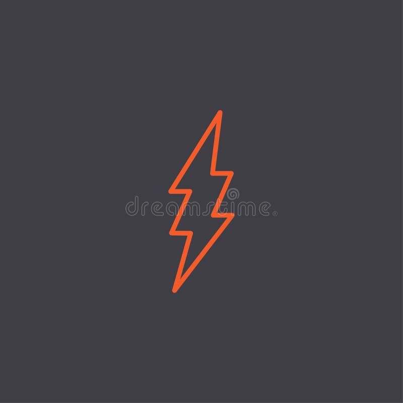 Flash Logo Design Thunderbolt Symbol Energy Power Stock Vector ...