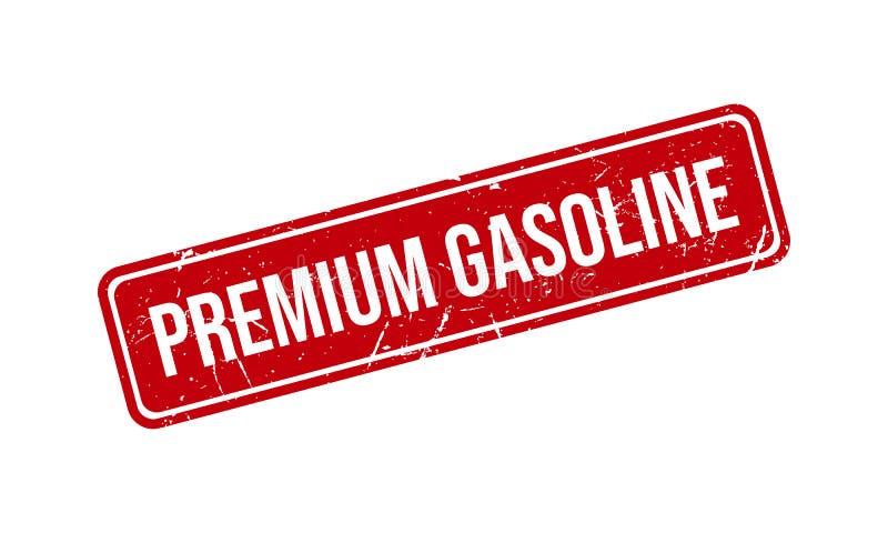 Premium Gasoline Rubber Grunge Stamp Seal Stock Vector Stock Vector ...