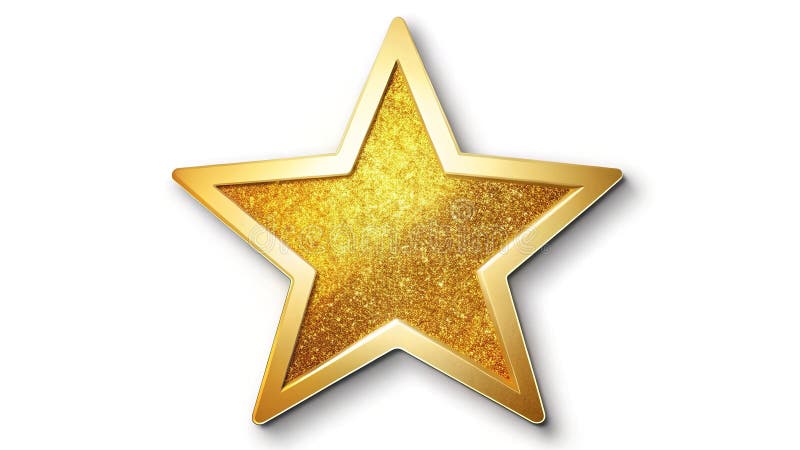 Premium Gold Star Stickers Vibrant Detailed Designs for Professional ...