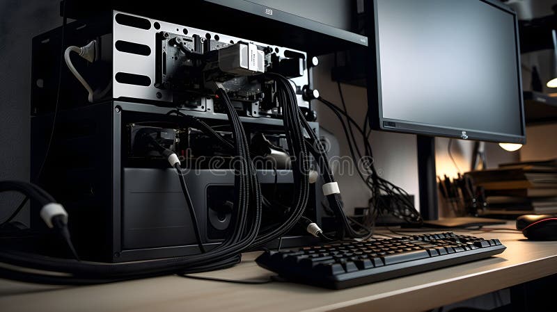 Premium-grade, Tangle-free Cable Management Accessories for a Clutter ...