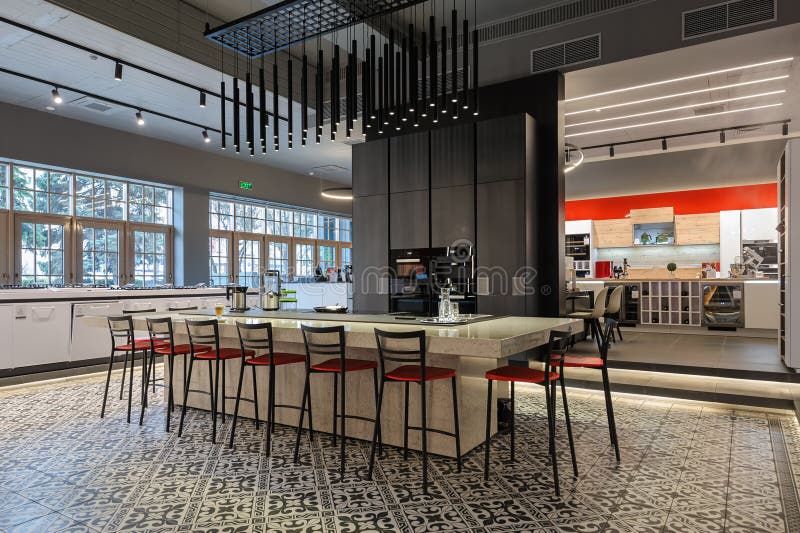 Premium Home Appliance Store Interior Stock Photo - Image of premium ...