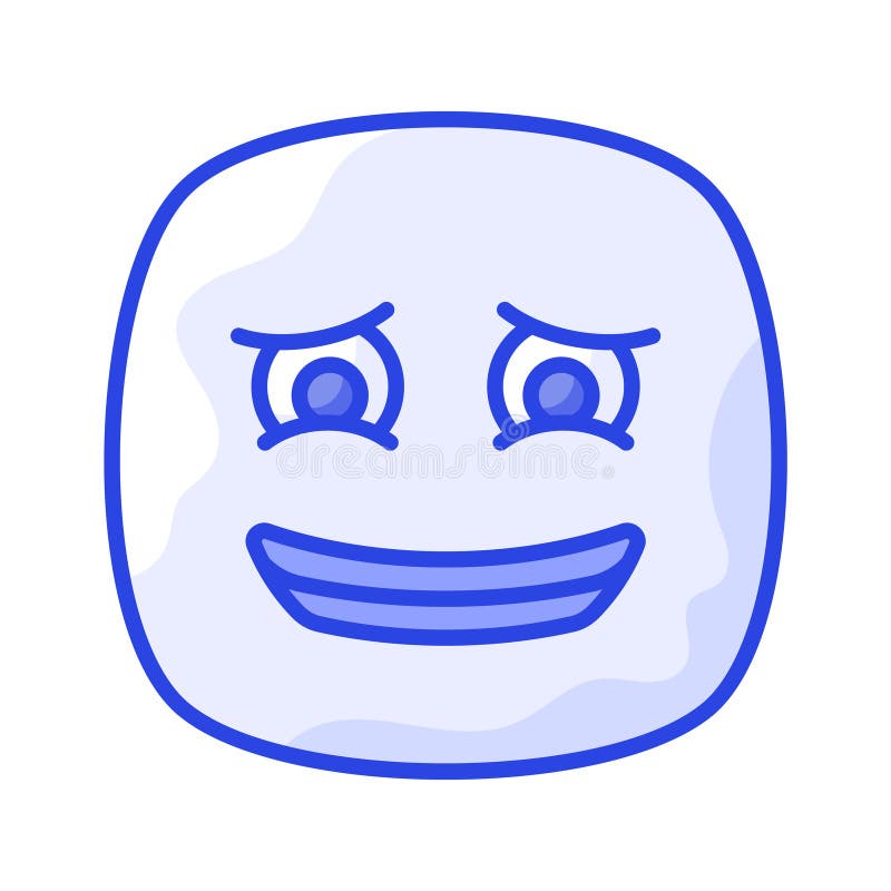 Premium Icon of Guilty Emoji, Ready To Use Editable Vector Stock Vector ...