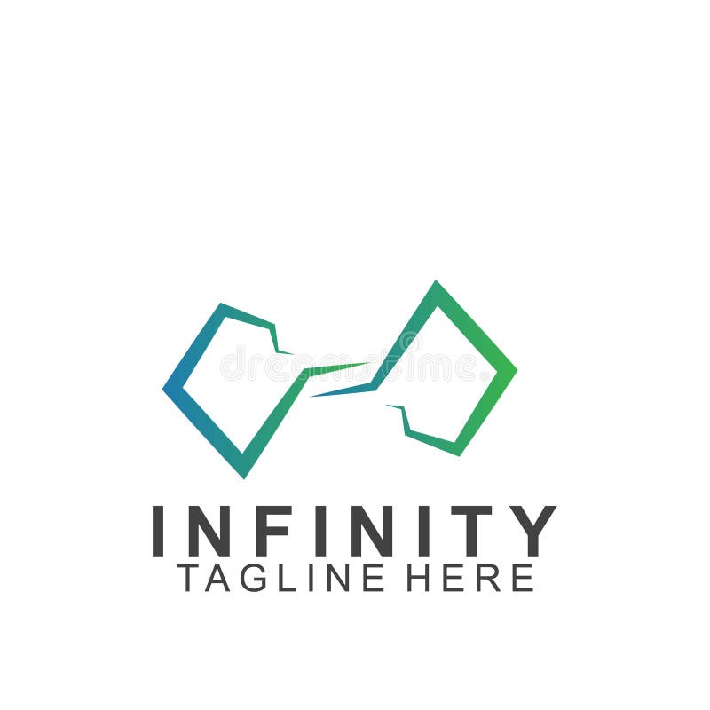 Premium Infinity Logo Design Stock Illustration - Illustration of ...