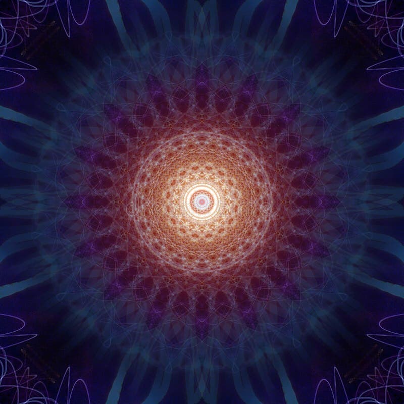 Premium Light Code Mandala Technology Pattern Tile Pavement Expanded ...