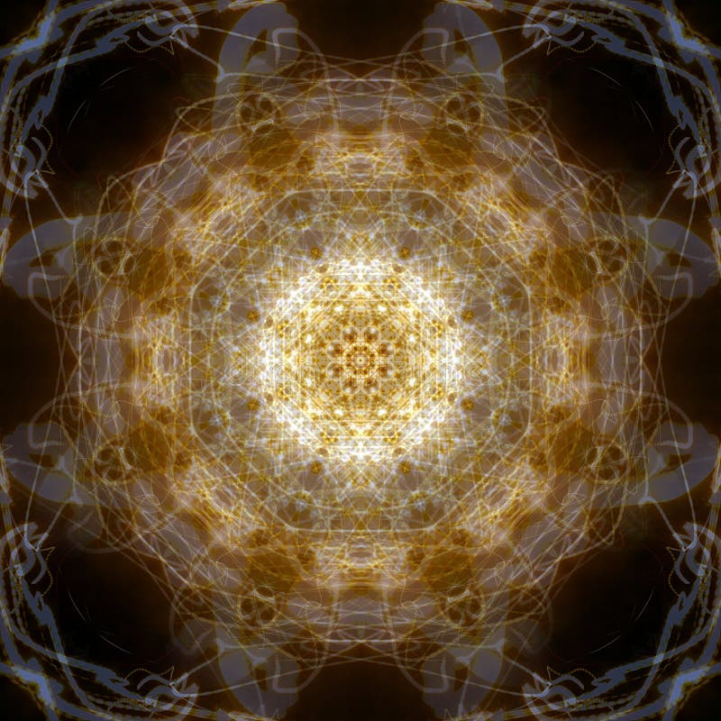 Premium Light Code Mandala Technology Pattern Tile Pavement Flower ...