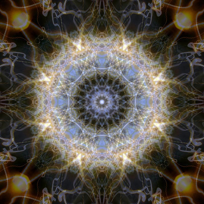 Premium Light Code Mandala Technology Pattern Tile Pavement Magic ...