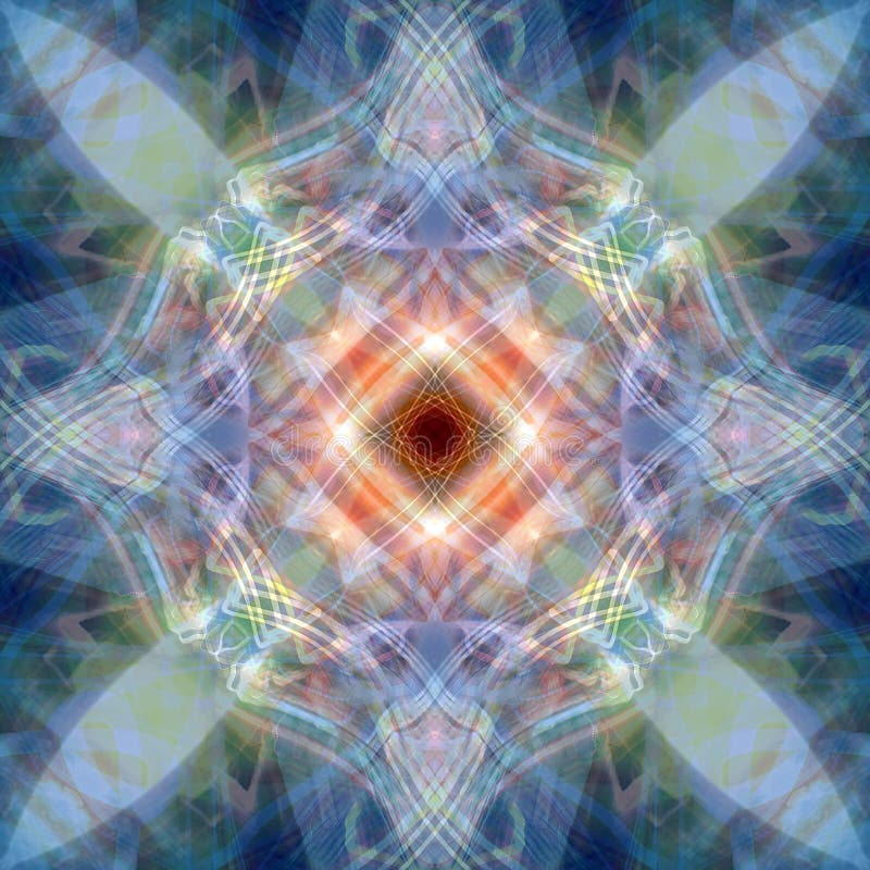 Premium Light Code Mandala Technology Pattern Tile Pavement Magical ...