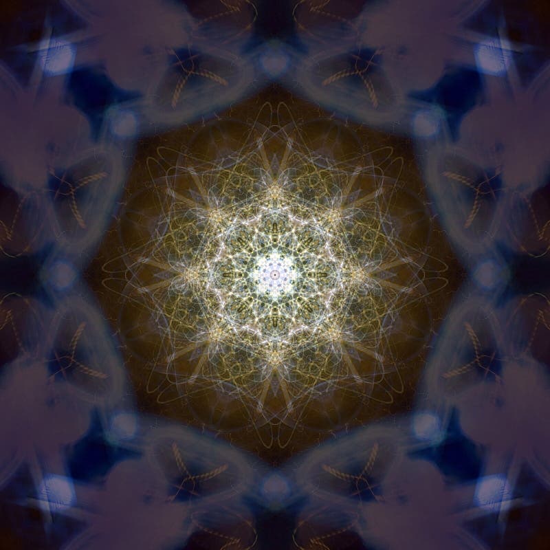 Premium Light Code Mandala Technology Pattern Tile Pavement Miracle of ...