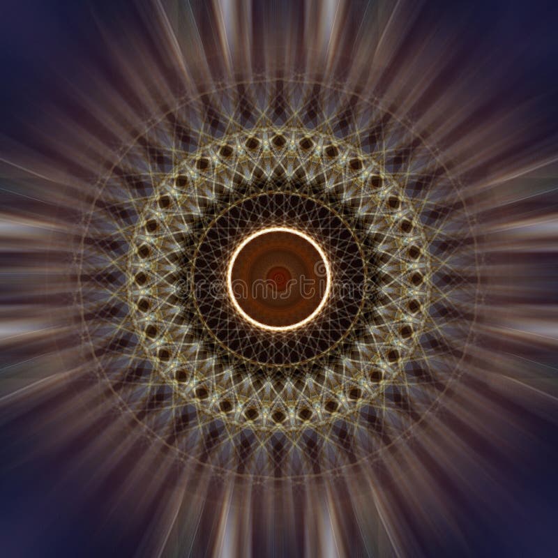 Premium Light Code Mandala Technology Pattern Tile Pavement Mystic ...