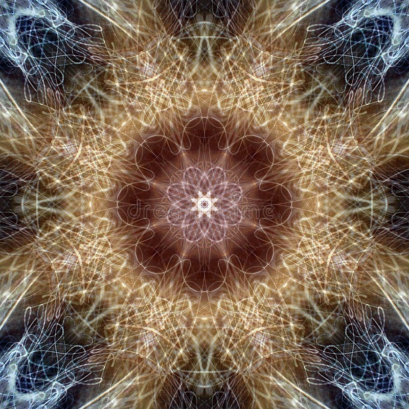 Premium Light Code Mandala Technology Pattern Tile Pavement Nice Stock ...