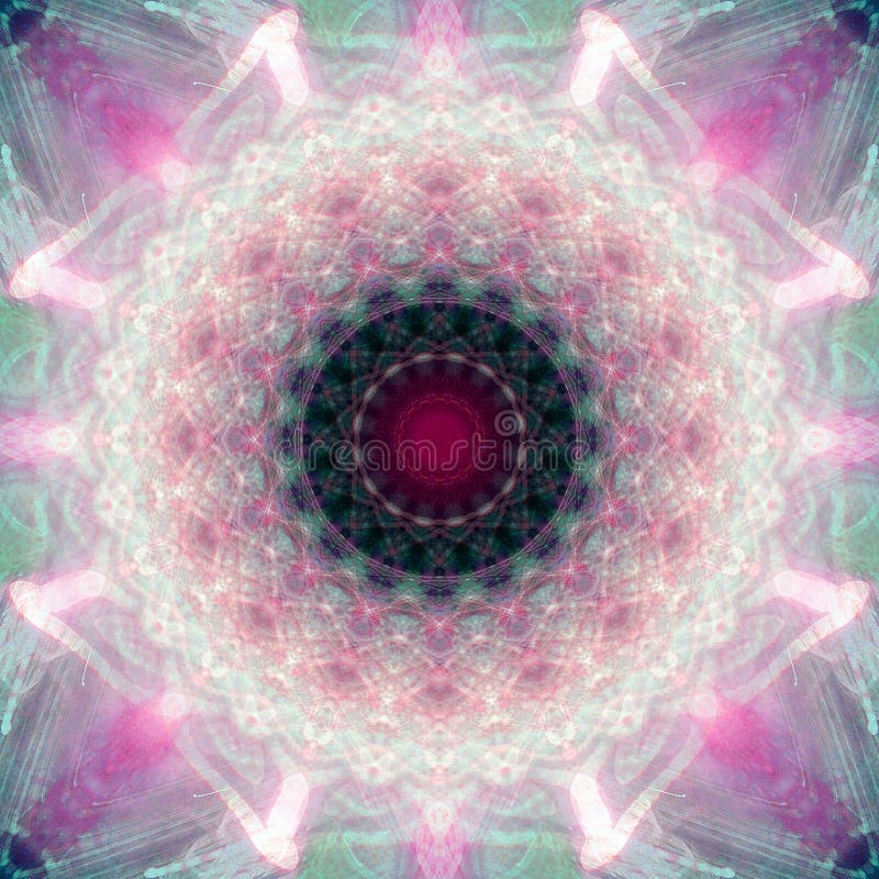 Premium Light Code Mandala Technology Pattern Tile Pavement Pink ...